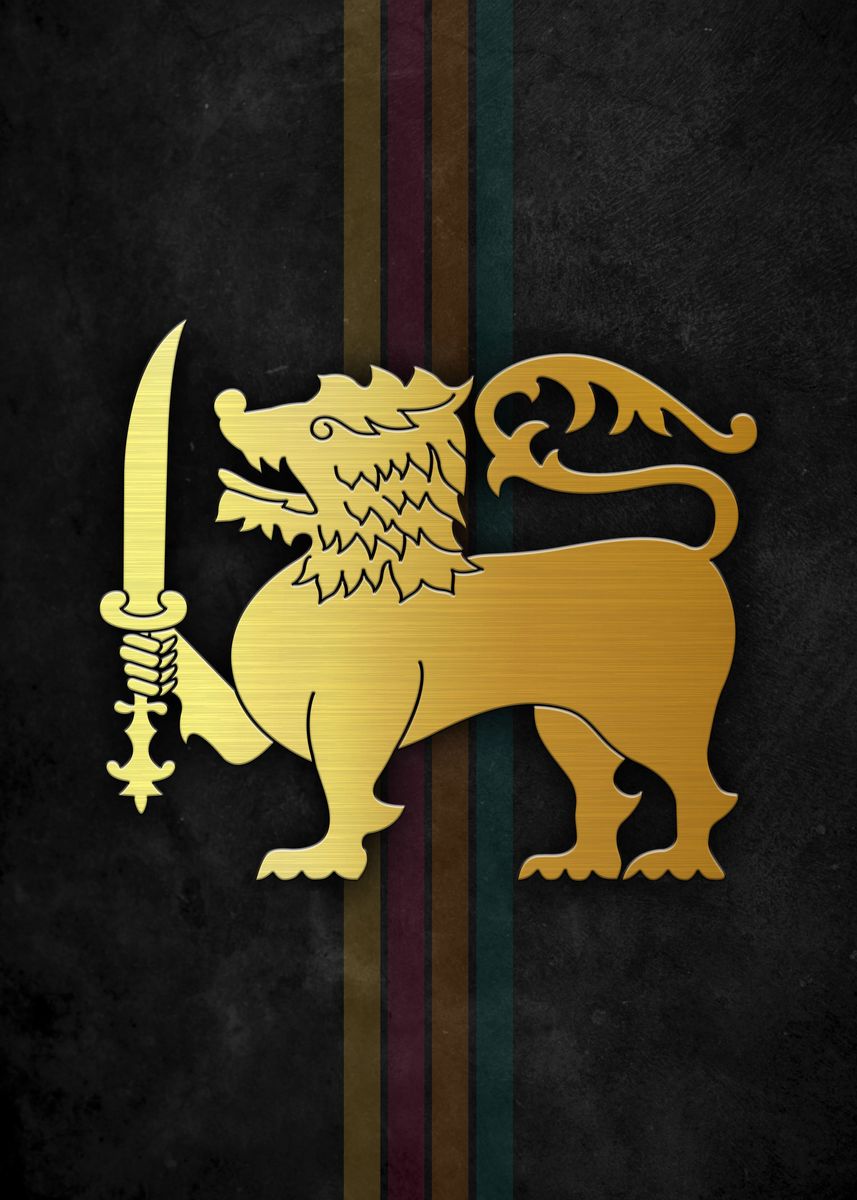 'Sri Lanka Cricket team' Poster, picture, metal print, paint by Ray ...