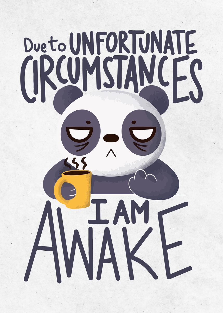 'Funny Animal' Poster, picture, metal print, paint by Wall Art | Displate