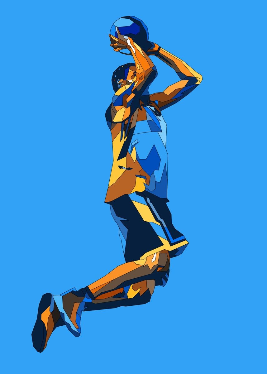 'Basketball Pop Art' Poster by Ro | Displate