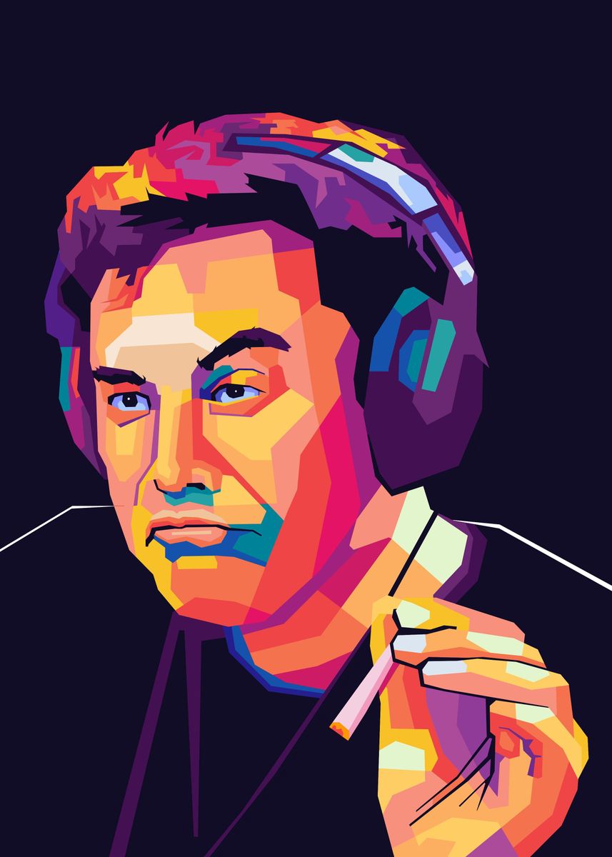 'Elon musk ' Poster by Azlan Xavier | Displate