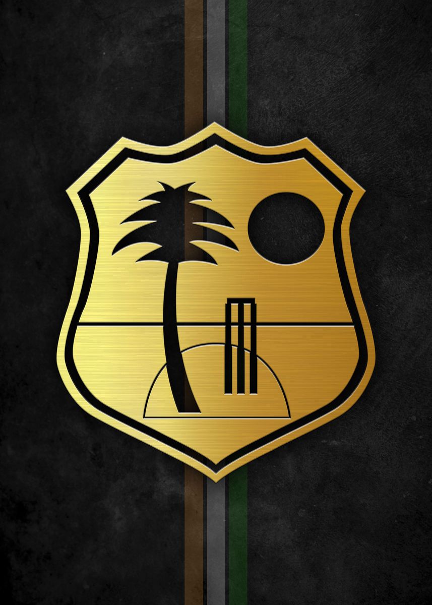 'West Indies Cricket Team' Poster, picture, metal print, paint by Ray ...