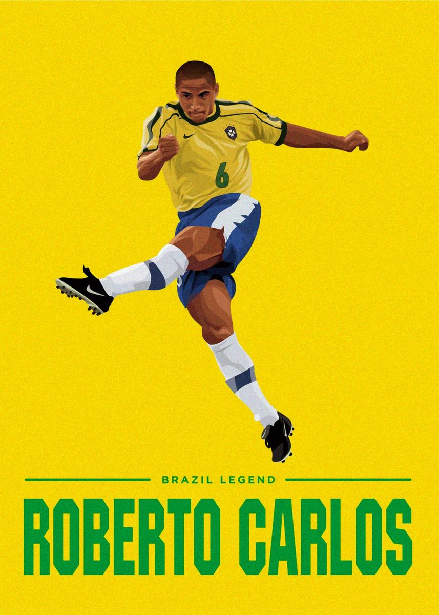 'Roberto Carlos' Poster, picture, metal print, paint by RobertHall ...