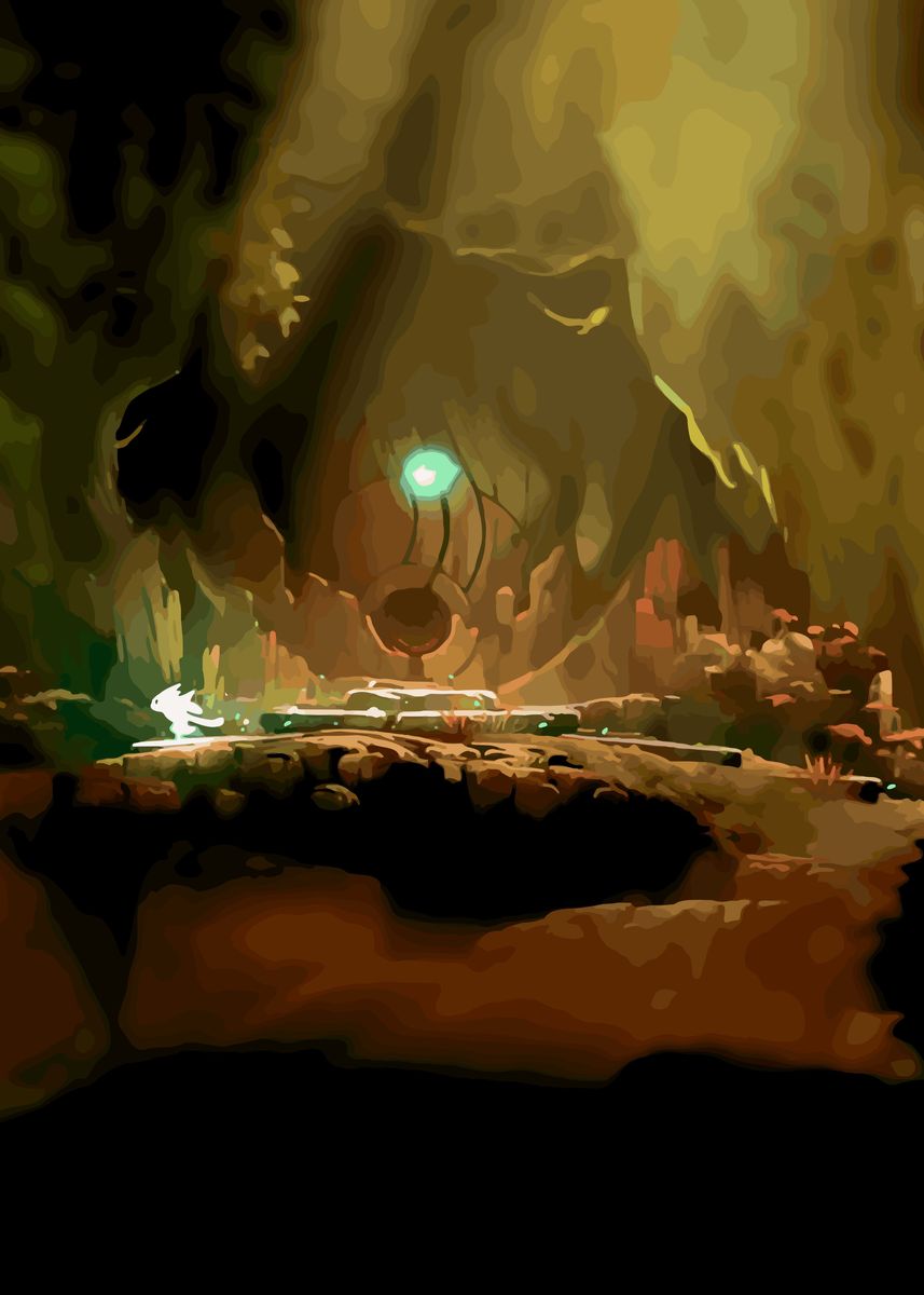 'ori anime' Poster, picture, metal print, paint by Touch Reaction ...