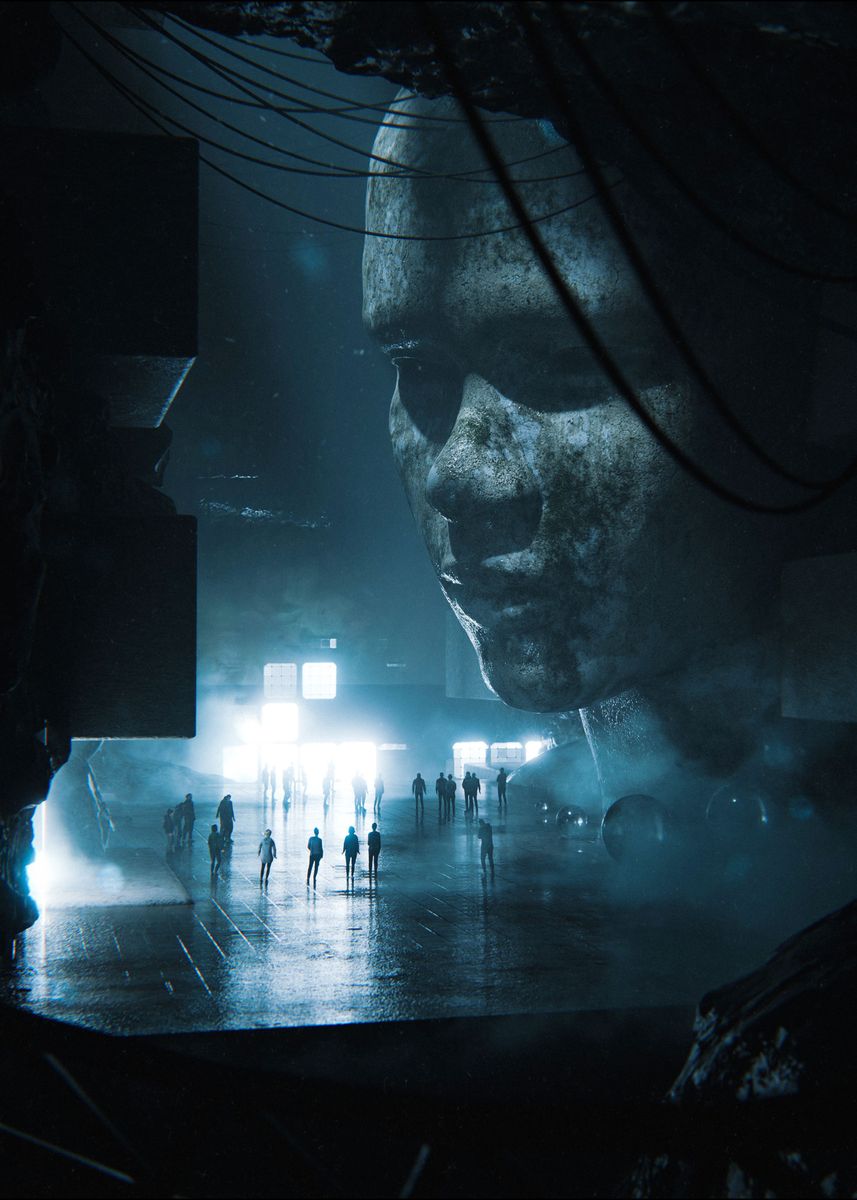 'HER MEMORIES' Poster, picture, metal print, paint by LA BARBED | Displate