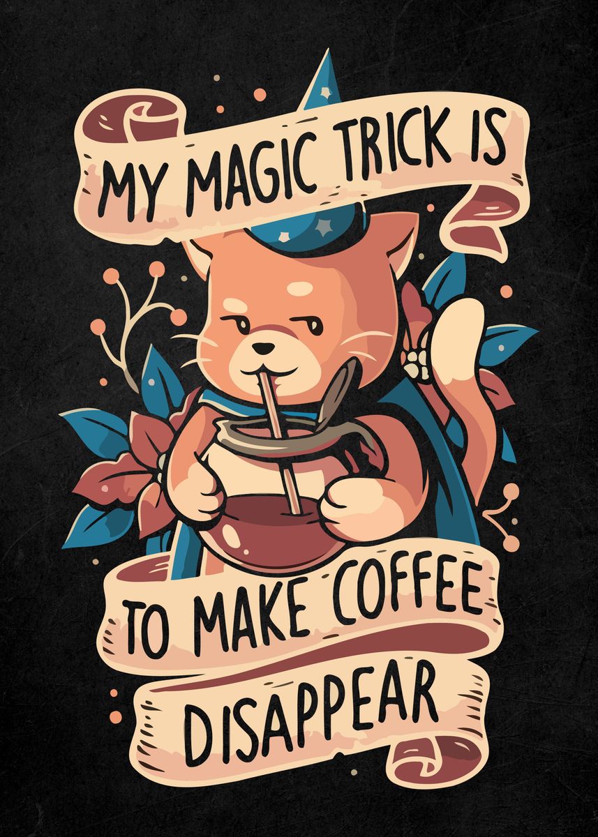 'Funny Animal' Poster, picture, metal print, paint by Wall Art | Displate