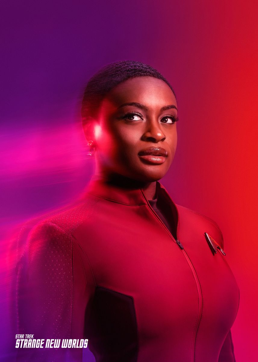 'Cadet Uhura Portrait' Poster, picture, metal print, paint by Star Trek ...