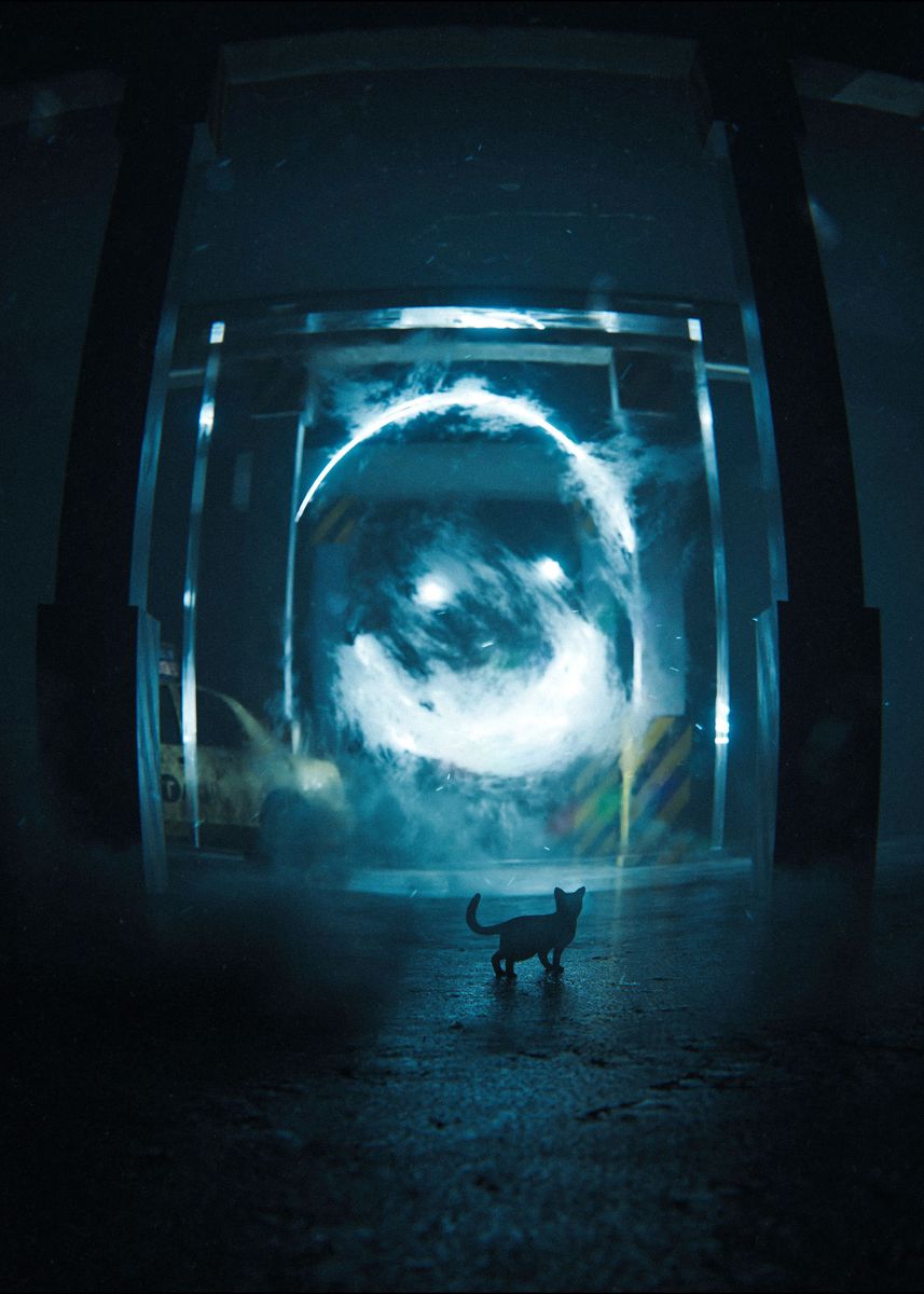 'SMILE' Poster, picture, metal print, paint by LA BARBED | Displate