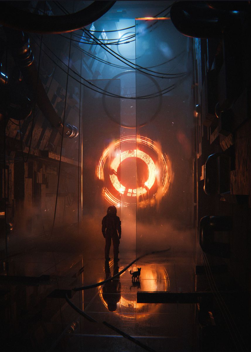 'EYE OPENER' Poster, picture, metal print, paint by LA BARBED | Displate