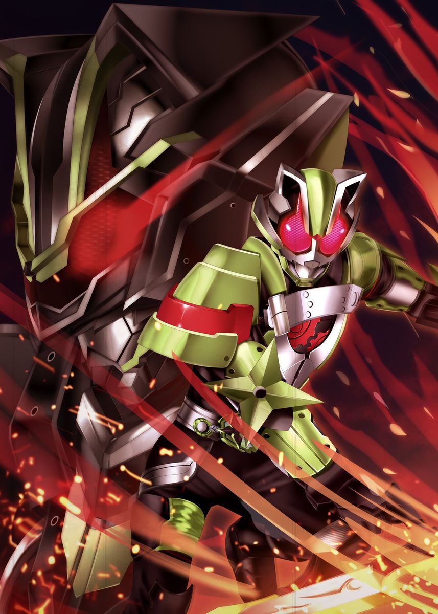 'kamen rider geats' Poster, picture, metal print, paint by seled seled ...