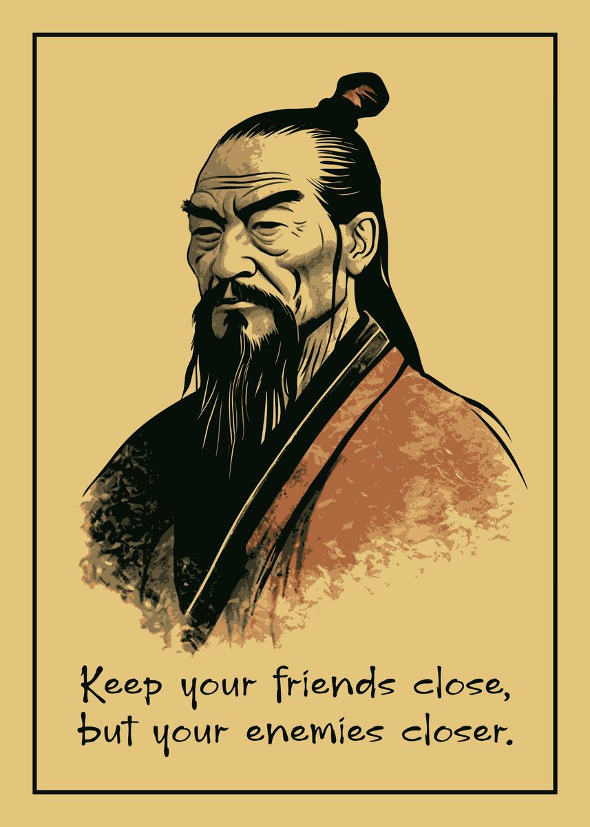 'Sun Tzu Art of War' Poster by Vars | Displate