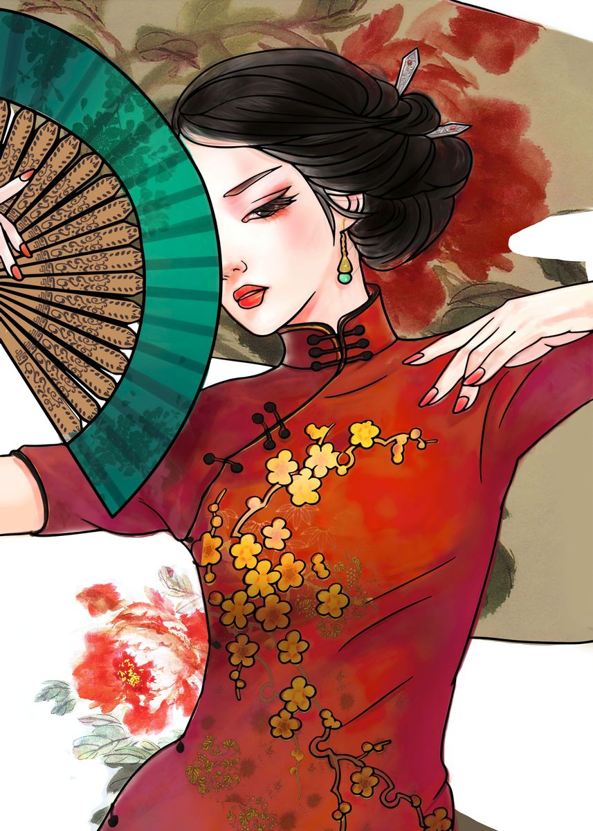 'Japan Japanese geisha' Poster by REAL VINTAGE | Displate