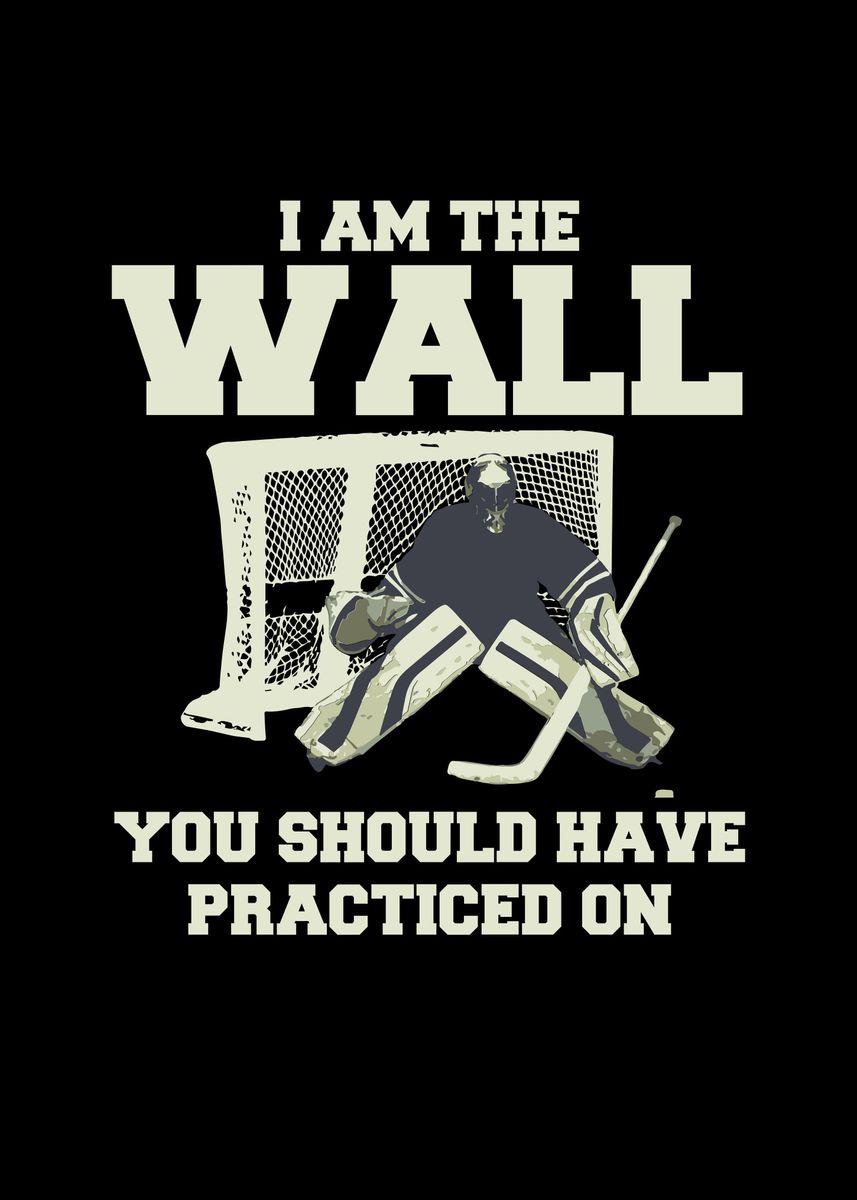 'I Am The Wall' Poster, picture, metal print, paint by Uwe Seibert ...