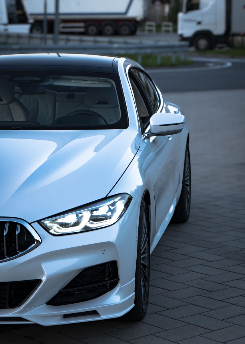 'BMW ALPINA B8' Poster by Nils Plaha | Displate