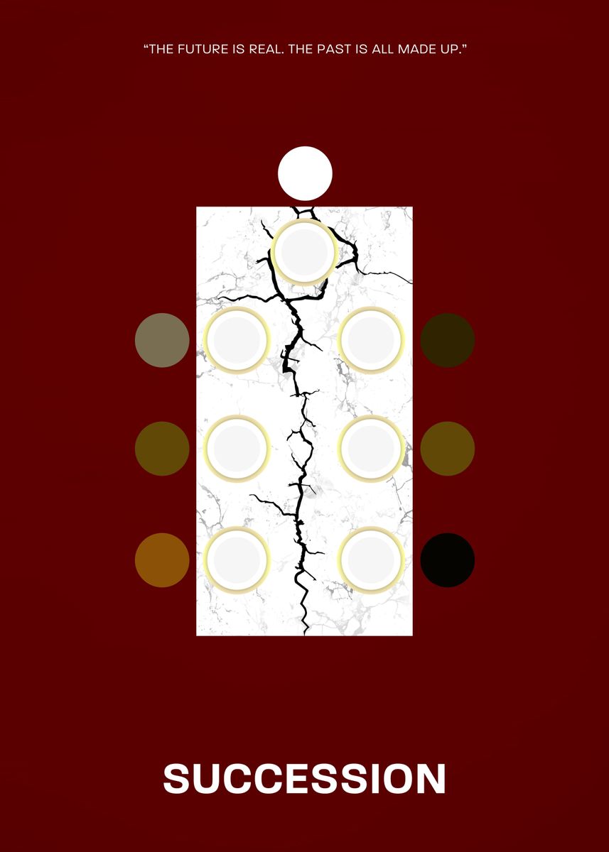 'Succession' Poster, picture, metal print, paint by MyDigitalMind ...