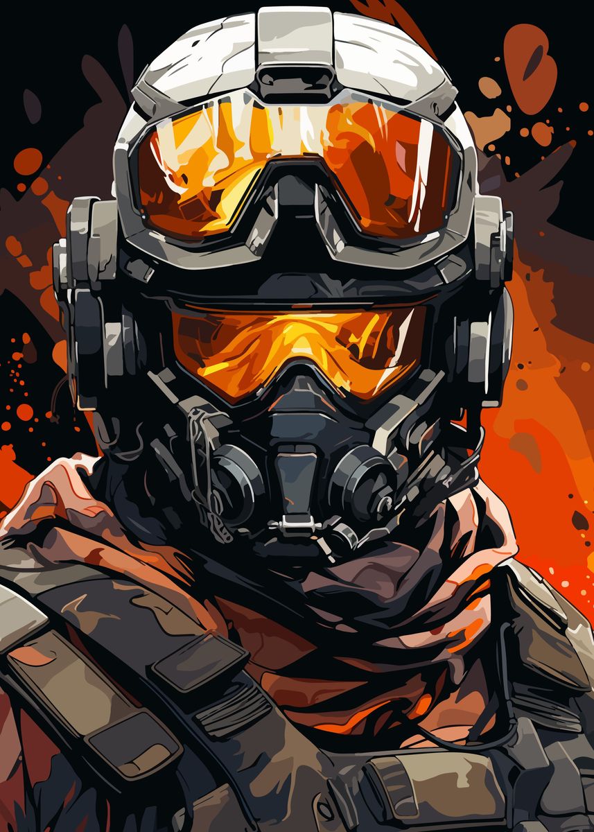 'Game Military soldier ' Poster by master jasion | Displate