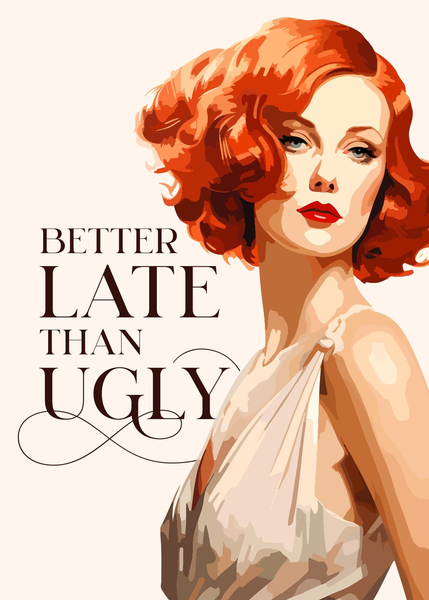 'Funny Art Deco Print' Poster, picture, metal print, paint by Mircea ...