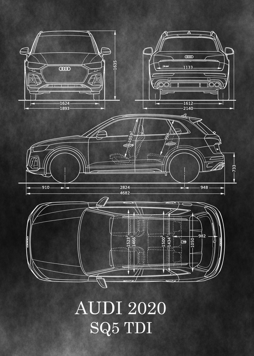 'audi 2020 sq5 tdi ' Poster, picture, metal print, paint by Eng Hadoool ...