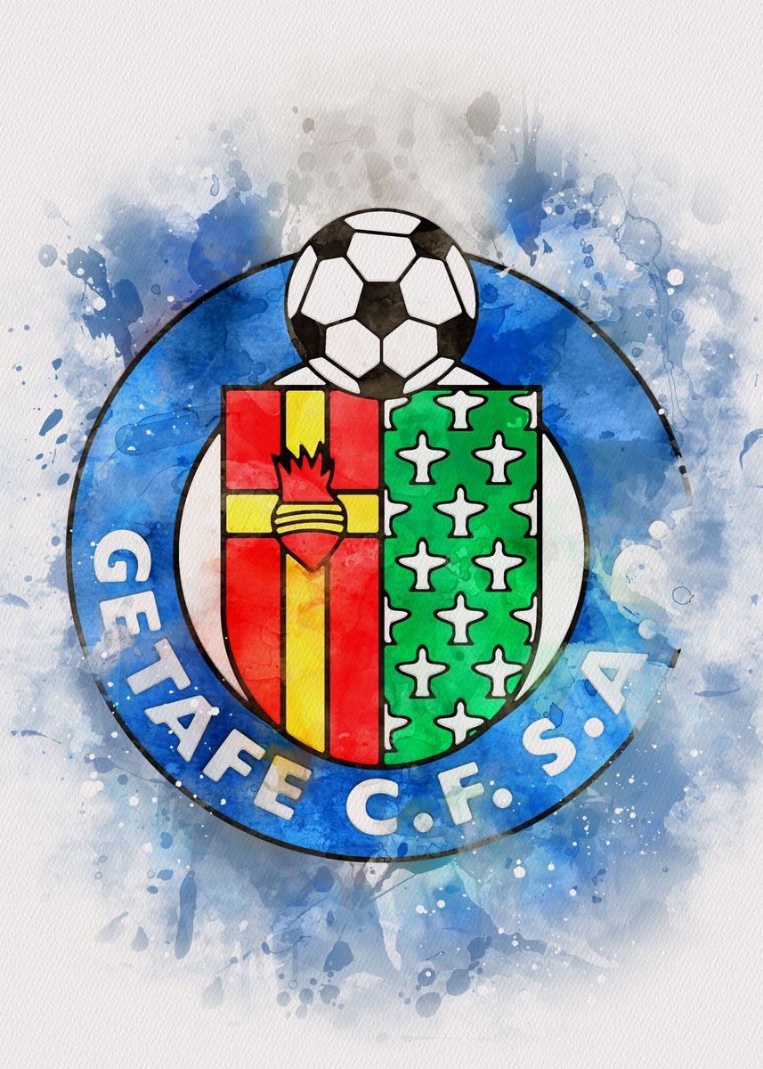 'Getafe CF' Poster by MarjorieC Newlin | Displate