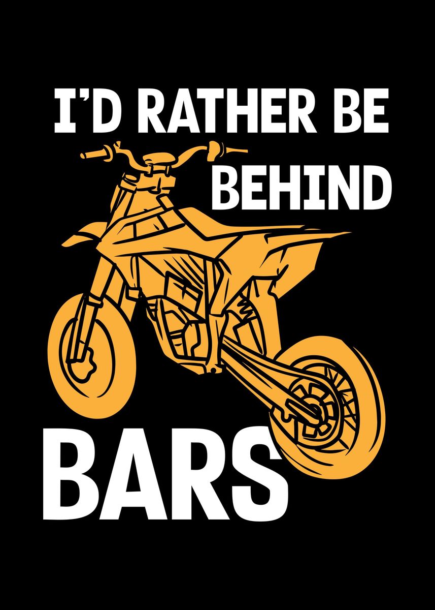 'Behind Bars' Poster, picture, metal print, paint by Uwe Seibert | Displate