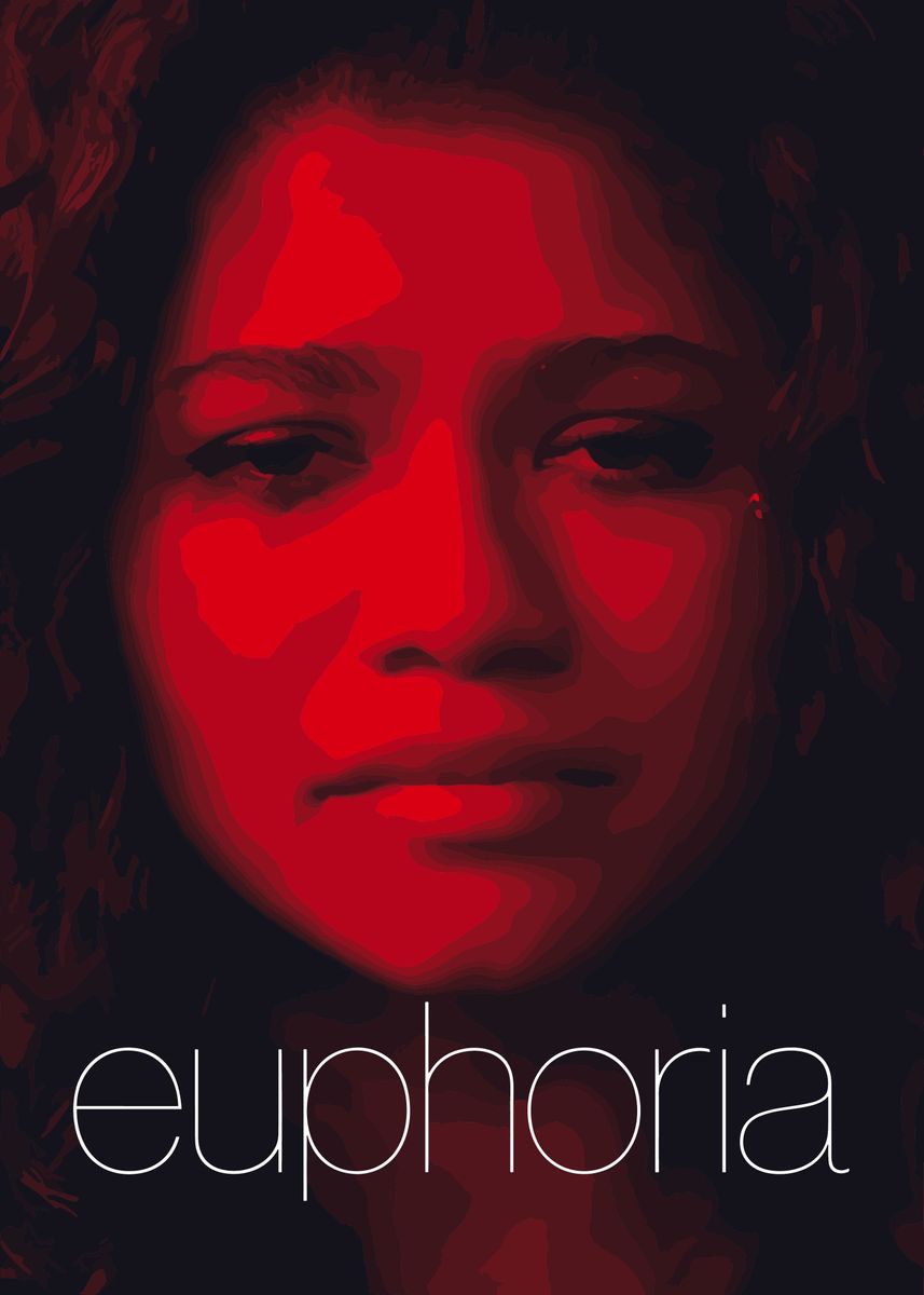 'Euphoria' Poster, picture, metal print, paint by Dickie77 | Displate