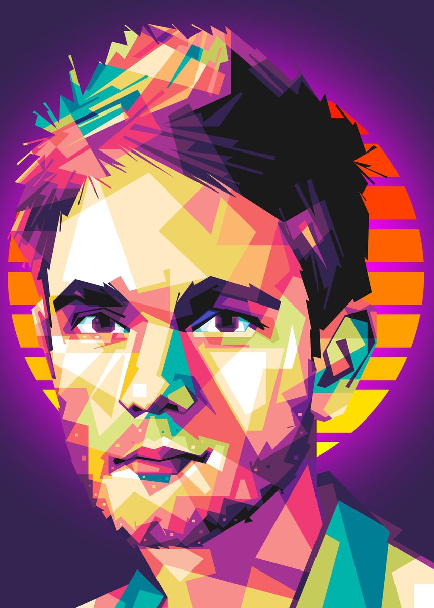 'Super Zedd' Poster, picture, metal print, paint by Asran Vektor | Displate