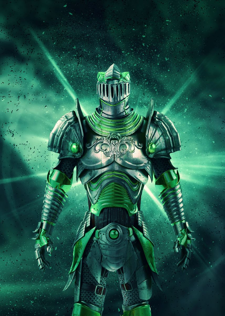 'Codium Vita 13' Poster, picture, metal print, paint by Aron Visuals ...