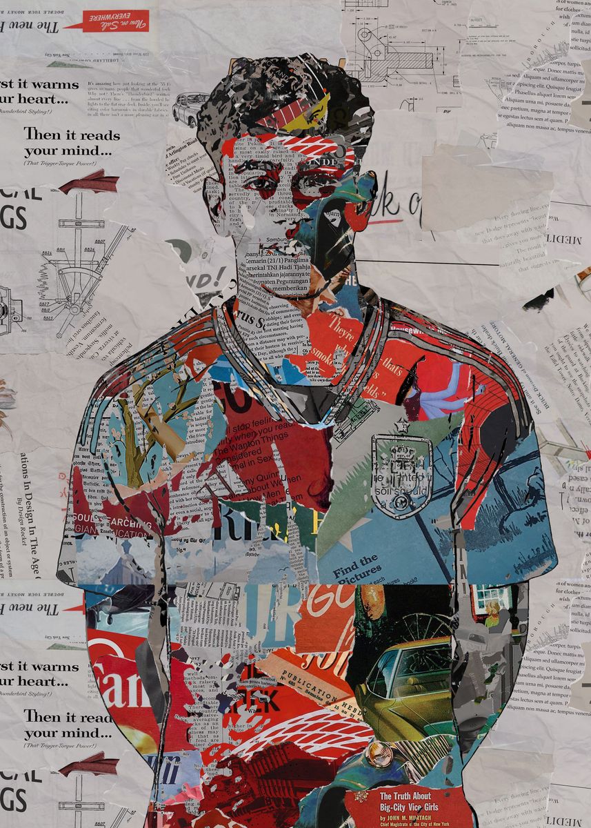 'Lamine Yamal Poster' Poster, picture, metal print, paint by ...