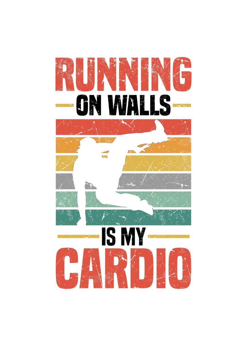 'parkour' Poster by TW Design | Displate