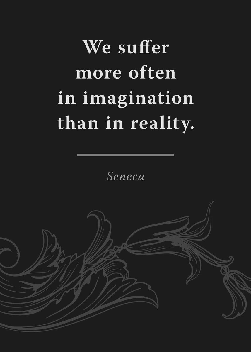 'Quote on Suffering' Poster, picture, metal print, paint by Lamaan ...