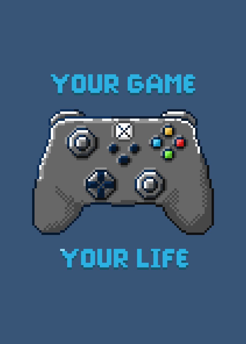 'Controller Xbox' Poster, picture, metal print, paint by Eki D Surya ...