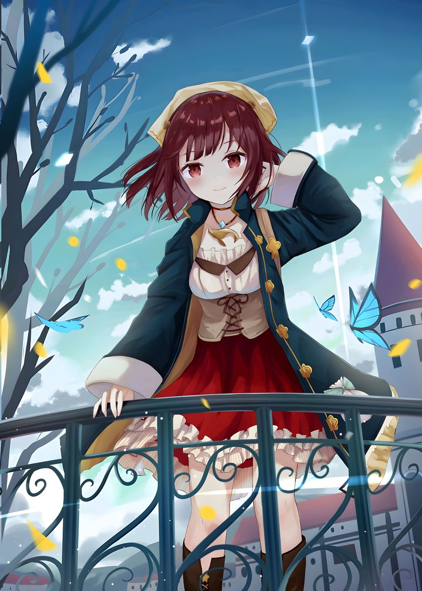 'Atelier Ryza' Poster, picture, metal print, paint by Deddy Jr | Displate