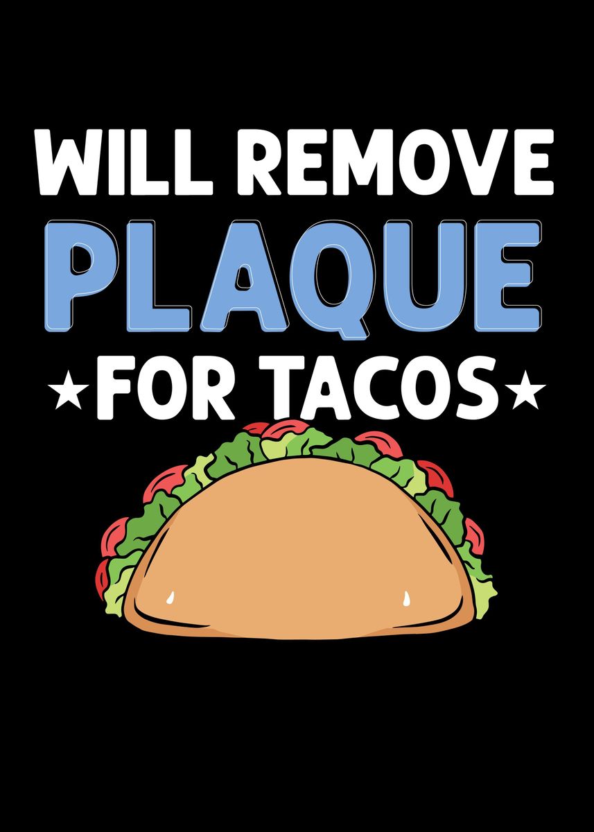 'Will Remove Plaque For' Poster, picture, metal print, paint by kritich ...