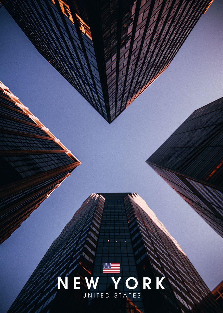 'New York City' Poster by Wall Art | Displate