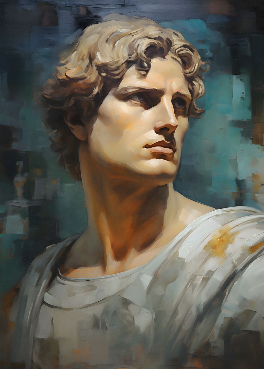 'Alexander The Great' Poster, picture, metal print, paint by Vars ...