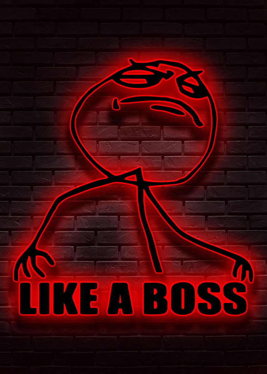 'Meme 1' Poster by Game On | Displate