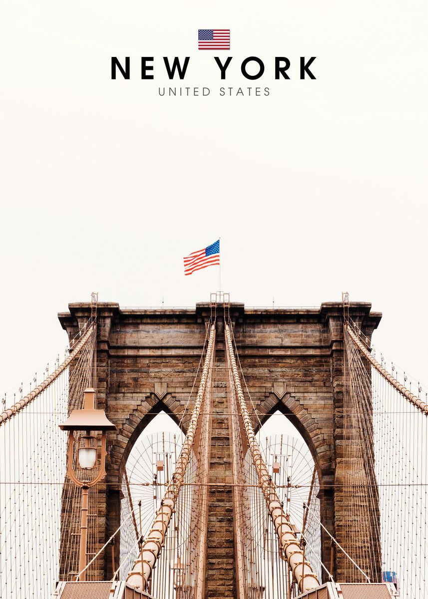 'New York City' Poster by Wall Art | Displate