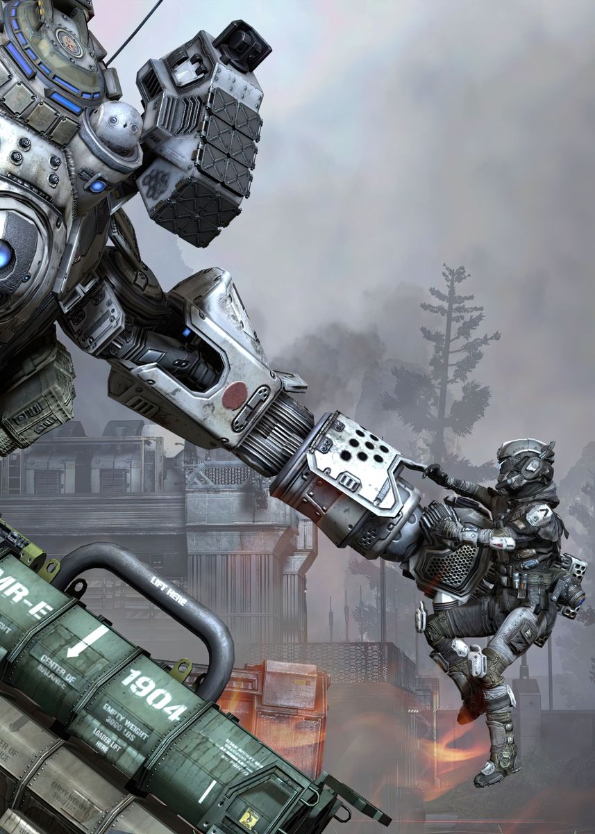 'TitanFall Gaming' Poster by achmed cheirien | Displate