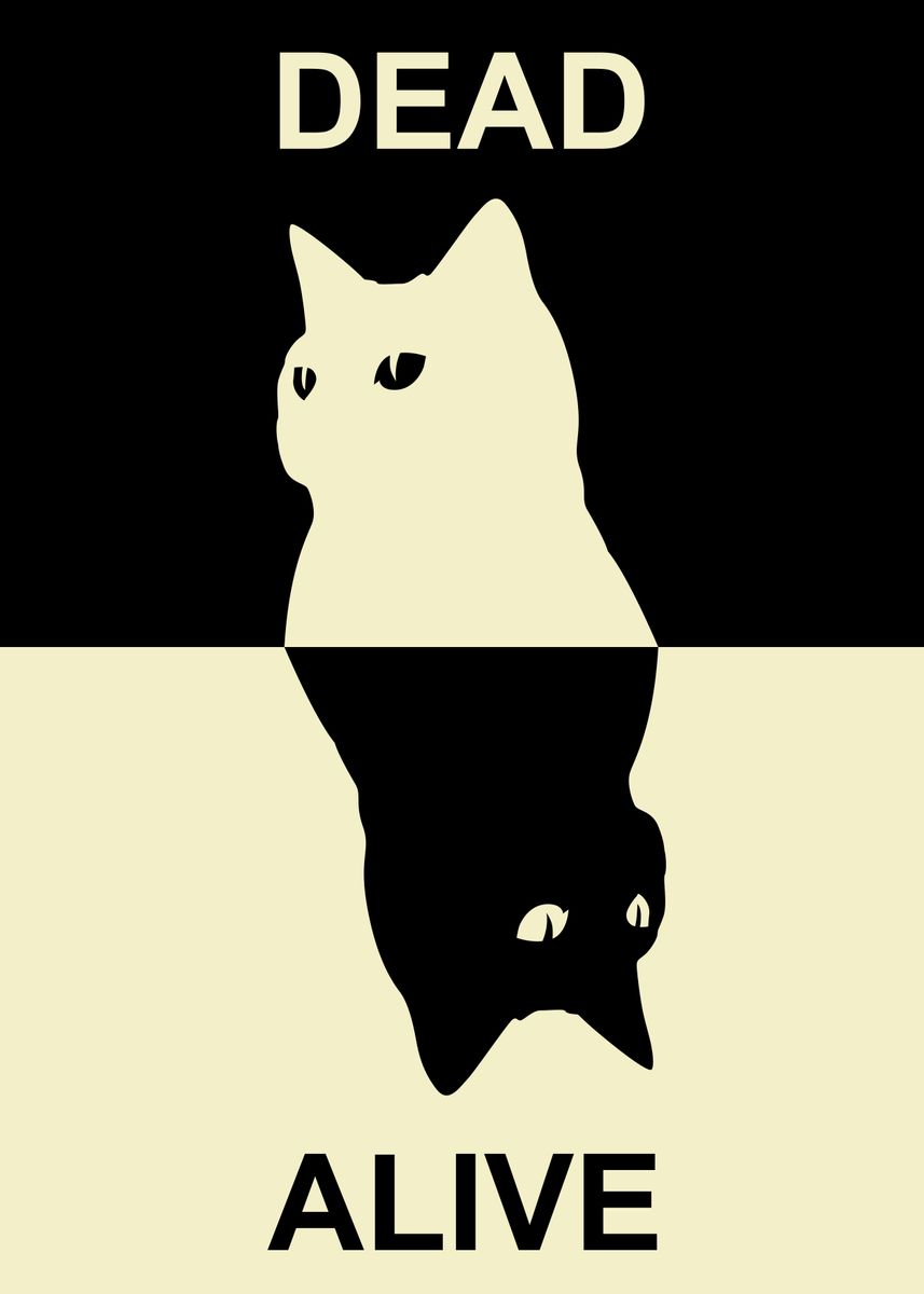 'Life and Death of Cats' Poster by Muezzahero | Displate