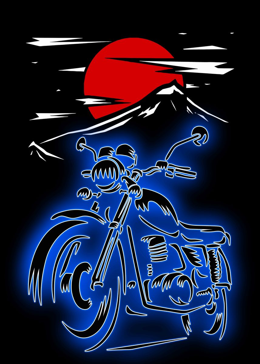 'Rider 4' Poster by wyattsnow | Displate