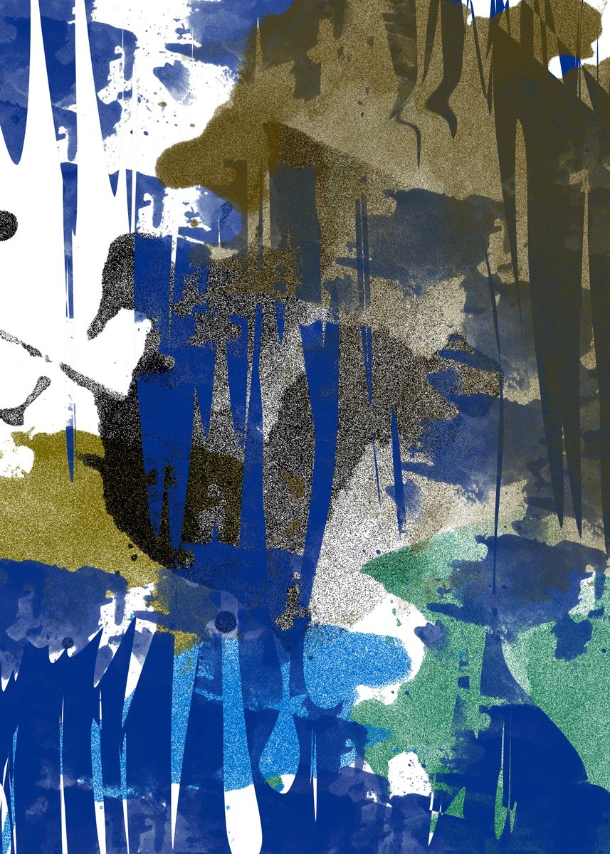 'A Beautiful Mess' Poster, picture, metal print, paint by Uma Gokhale ...