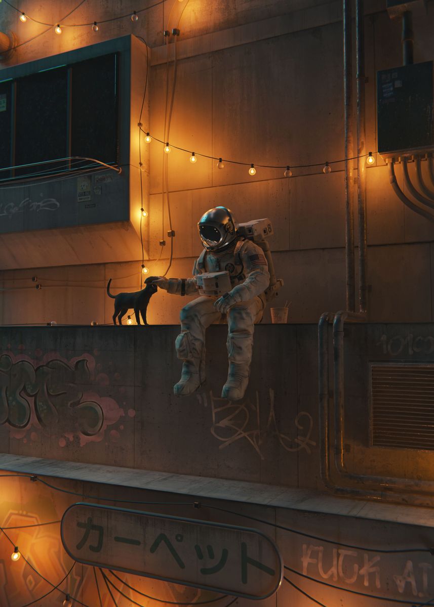 'Ghost Hardware III' Poster, picture, metal print, paint by Leonardo ...