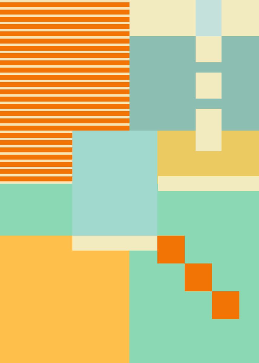 'Little Stairs' Poster, picture, metal print, paint by EMJAY Heiss ...