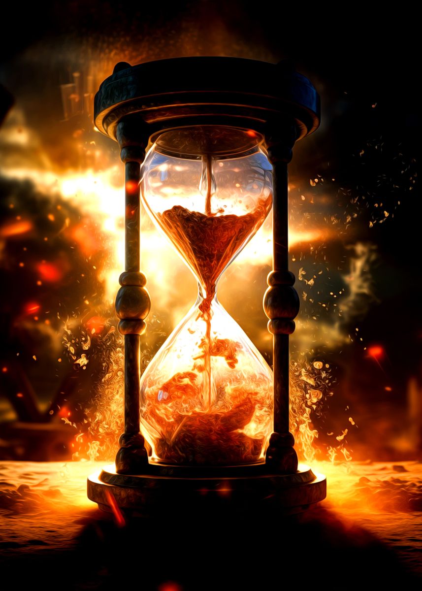 'Fantasy Hourglass' Poster, picture, metal print, paint by land vinh ...