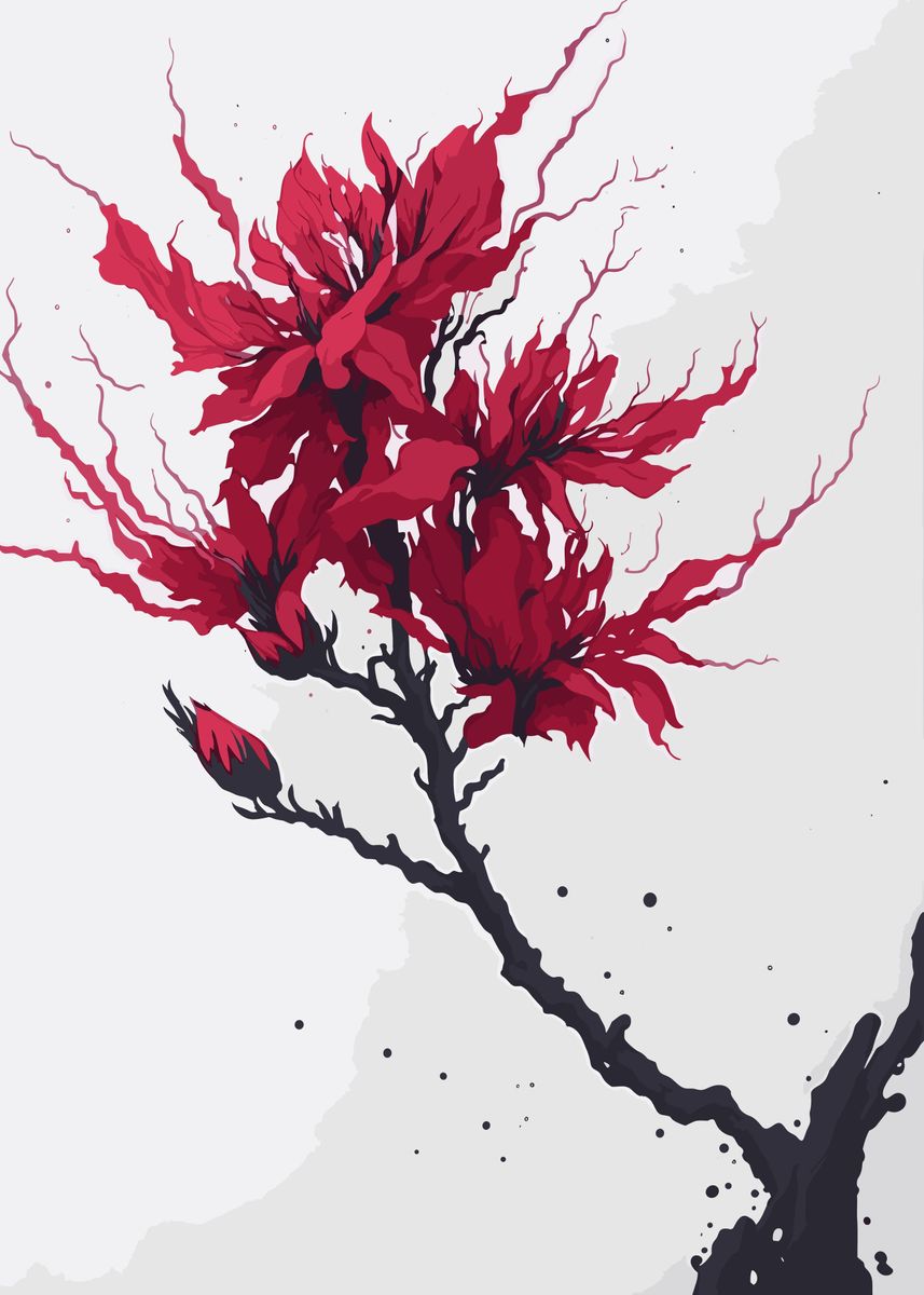 'Azalea' Poster by Zero Nine | Displate