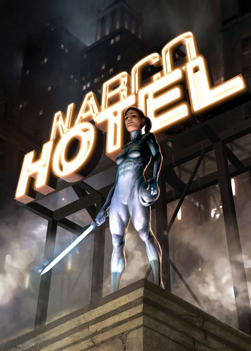 'Narco Hotel' Poster by Wilmar Luna | Displate