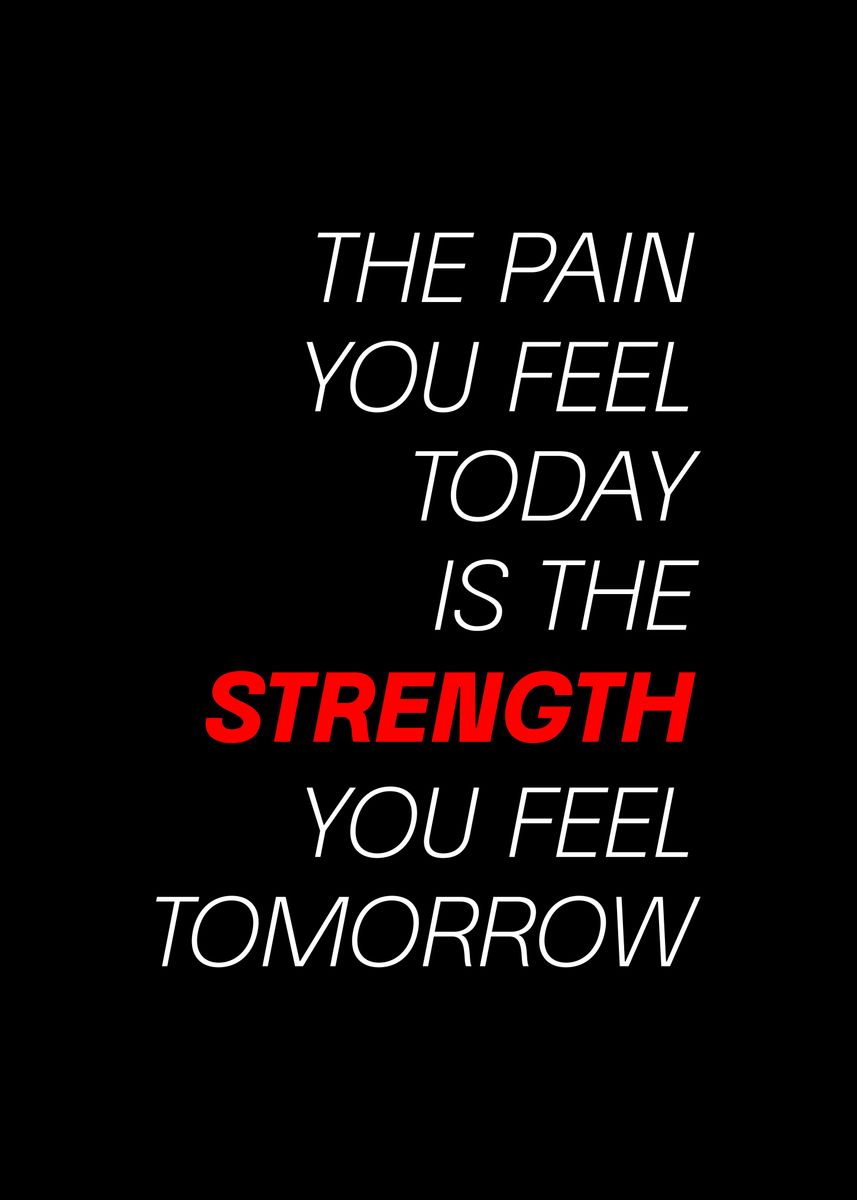 'Quote Of The Day' Poster, picture, metal print, paint by NuMaNi Art ...