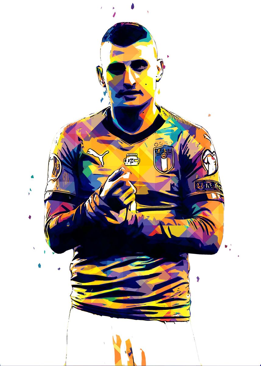 'Marco Verratti Pop Art' Poster, picture, metal print, paint by ...
