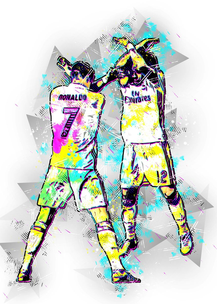 'Marcelo Pop art' Poster, picture, metal print, paint by Joanne Clarke ...