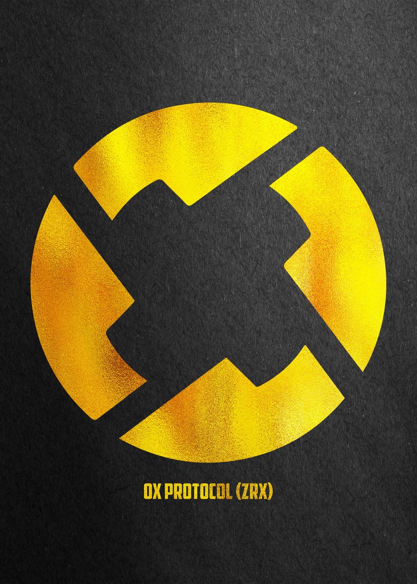 'ZRX Coin' Poster by Trending Music Retro | Displate