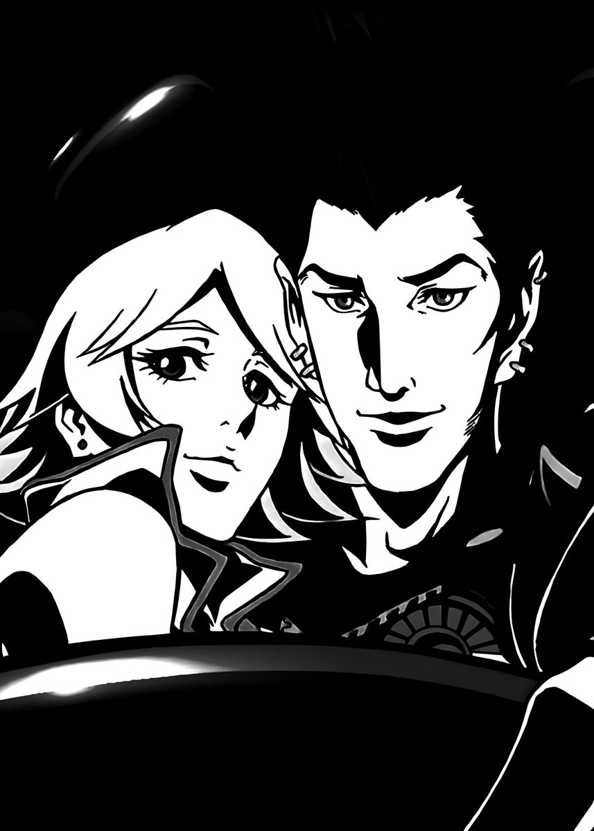 'redline' Poster, picture, metal print, paint by Recca | Displate